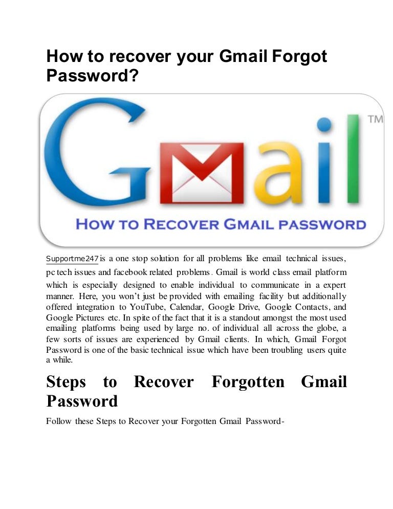 How To Recover Your Gmail Forgot Password how-to-recover-your-gmail-forgot-password