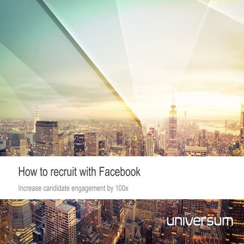 Recruiting with Facebook | PPT