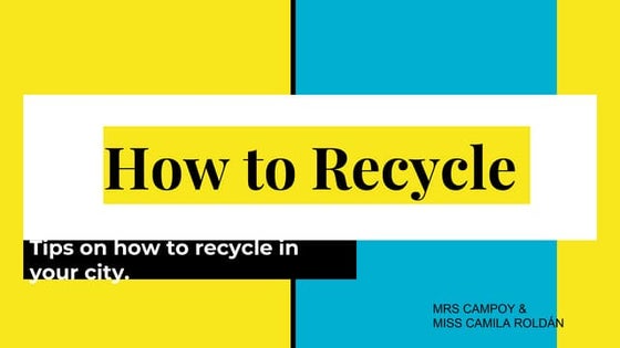 How to Recycle in Leonia | PDF