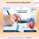 How to reduce ar days for cardiology billing | PDF