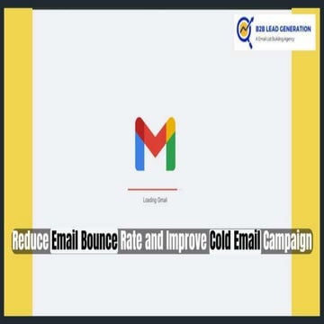 How to Reduce Email Bounce Rate and Improve Cold Email Campaign ...