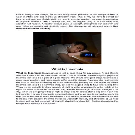 How to reduce insomnia naturally.pdf