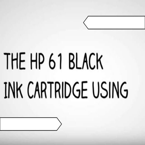 How To Refill HP 61XL Black Ink Cartridge | PPTX