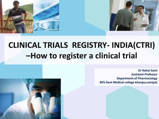 CLINICAL TRIALS REGISTRY-INDIA.pptx