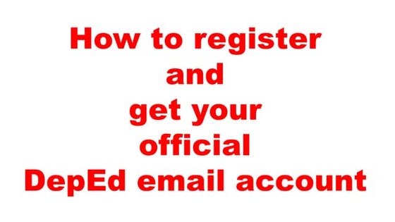Steps in Activating Your DepEd Microsoft Office Account.pptx | Computing | Technology & Computing