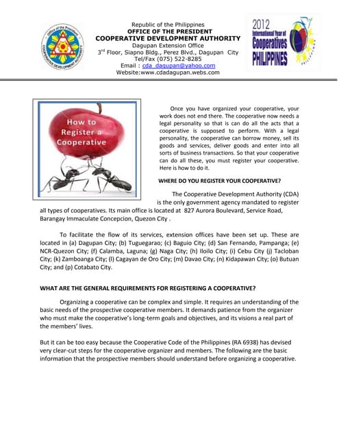 Implementing Rules and regulations of RA 9520 | PPT | Business ...