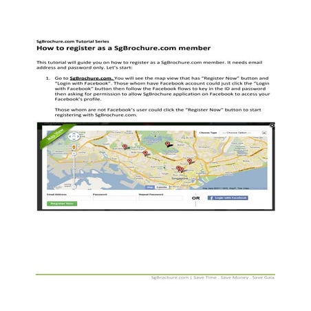 How to register on sgbrochure | PDF