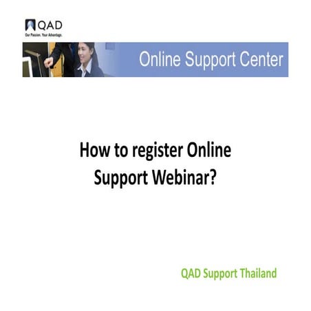 How to register support webinar | PDF