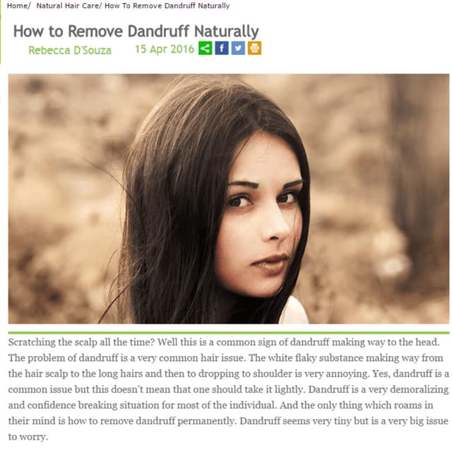 How to remove dandruff homemade remedies for dandruff | PDF