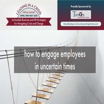 How to Repair the Crumbling Foundation of Employee Engagement in ...