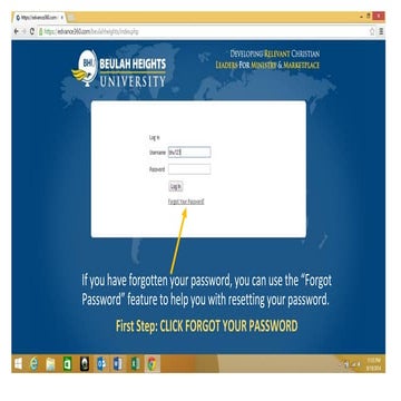 How to reset your password | PPS