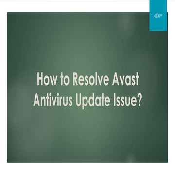 How to Fix ESET Antivirus Update Errors? | PDF