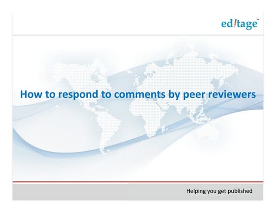 Peer review example | PPTX