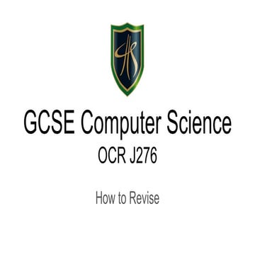 how_to_revise_in_cs (1).pdf | Educational Assessment | Education