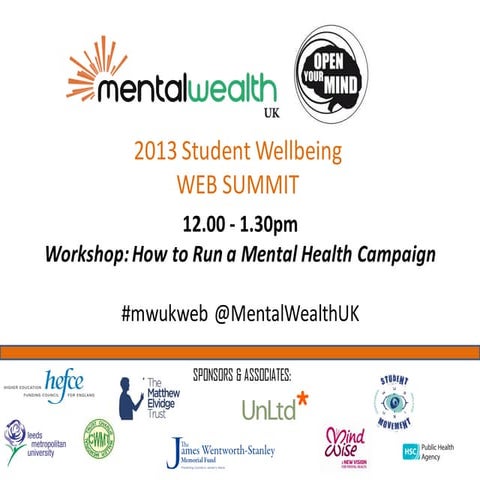 How to run a mental health campaign | PDF