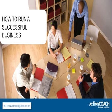 How to run a successful business | PPTX