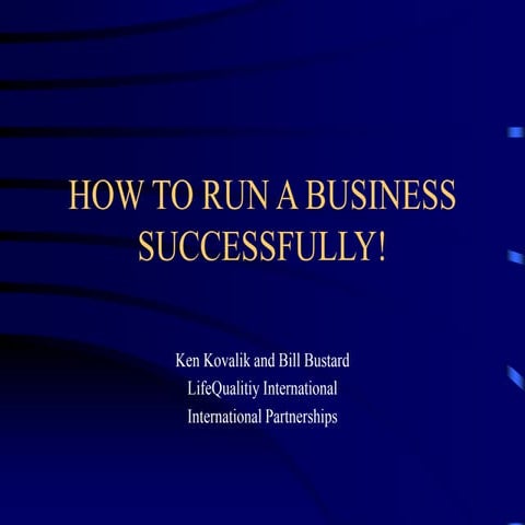How to run business successfully.ppt