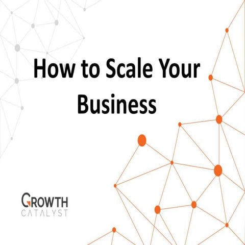 How to scale your business - execution | PPTX