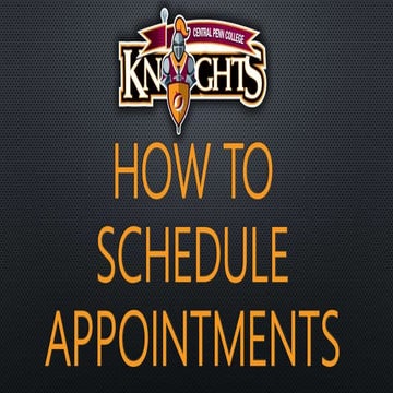 How to schedule appointments | PPT