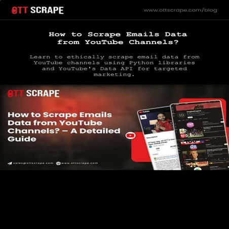 How to Scrape Emails Data from YouTube Channels.pptx