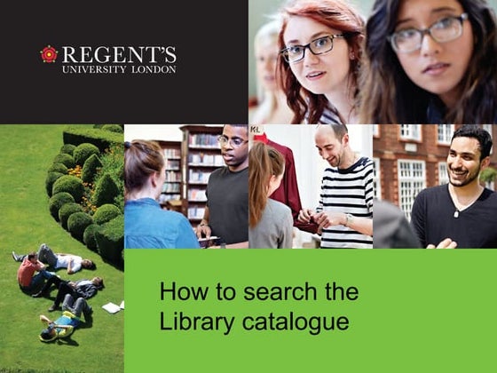 Library Basics | PPT