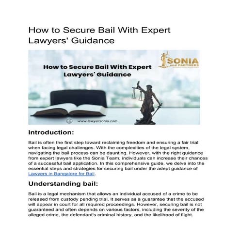 How to Secure Bail With Expert Lawyers' Guidance.docx