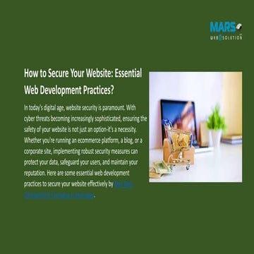 How to Secure Your Website-Essential Web Development Practices | PPTX