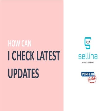 HOW TO CHECK LATEST UPDATES | PPTX