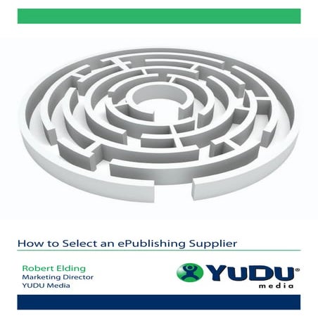 How To Select A Digital E Publisher Supplier | PDF