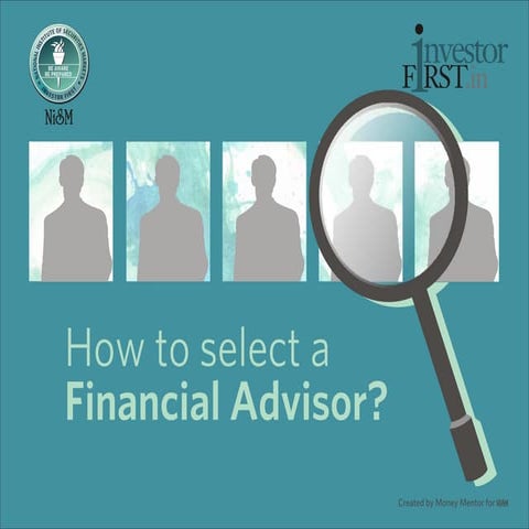 How to select a Financial Advisor | PDF