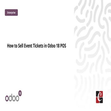 How to Sell Event Tickets in Odoo 18 POS.pptx