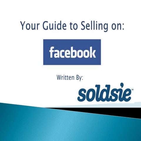 How to Sell on Facebook | PPTX