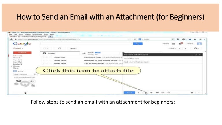 How to Send an Email with an Attachment (for Beginners)