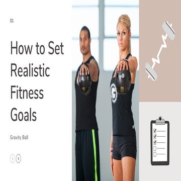How to Set Realistic Fitness Goals | PDF