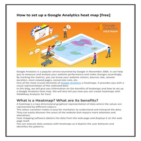 How to set up a Google Analytics heat map.pdf