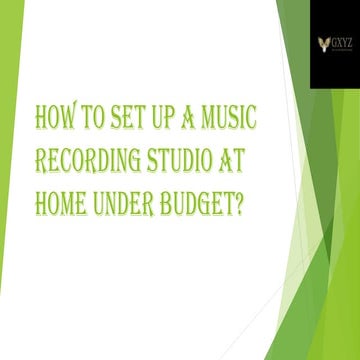 How to Set Up a Music Recording Studio.pdf