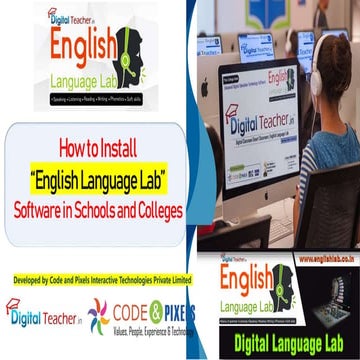 How to Set up of English Laboratory Software in Schools and Colleges.pptx
