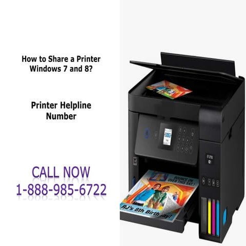 How to share a printer windows 7 and 8? | PPT