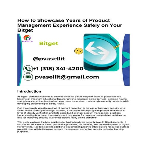 How to Showcase Years of Product Management Experience Safely on Your ...