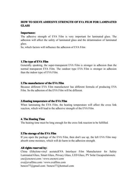 Eva foam benefit and performance | PPT