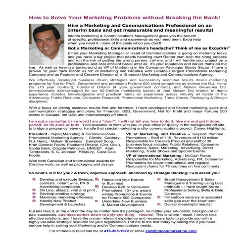 How To Solve Your Marketing Problems Without Breaking The Bank! | PDF