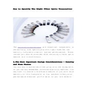 How to specify the right fiber optic transceivers