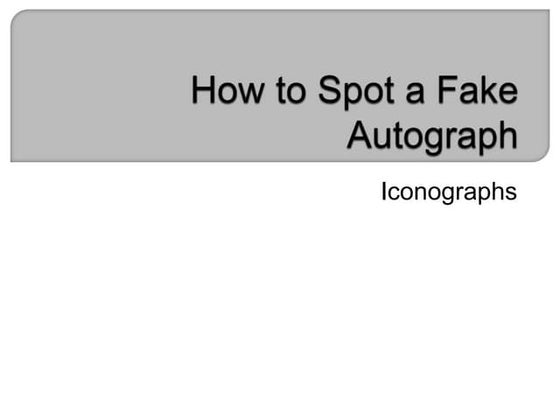 A Review of the Universal Autograph Collector’s Club - Then and Now | PPT