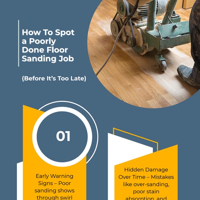 How To Spot a Poorly Done Floor Sanding Job (Before It’s Too Late) | PDF