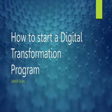 How to start a Digital Transformation Program.pptx | Business ...