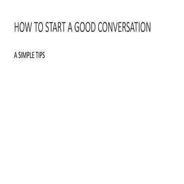 How to start a good converstion.pptx