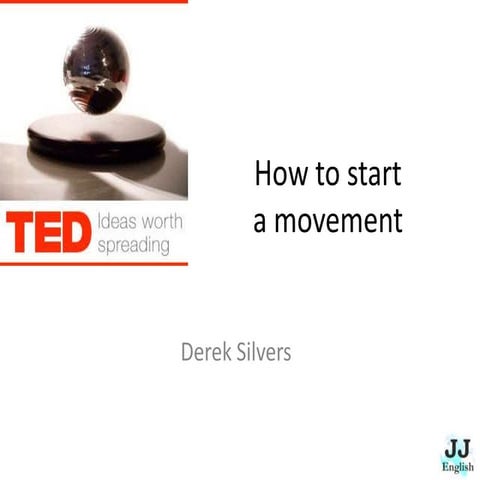 How to Start a Movement - Summary and Conversation Lesson | PPTX