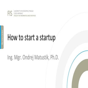 How to start a start up | PPT