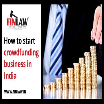 How to start crowdfunding business in India | PDF