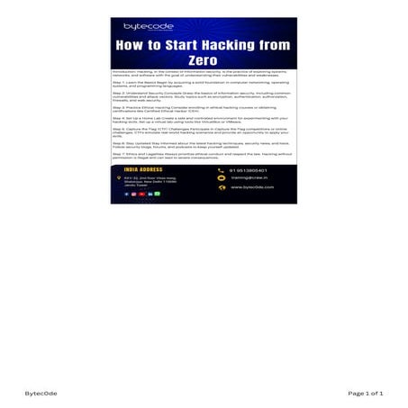 How to Start Hacking from Zero.pdf
